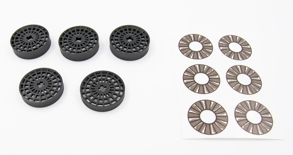 Custom SD40-2 Fan Shroud Pack – Brick Model Railroader