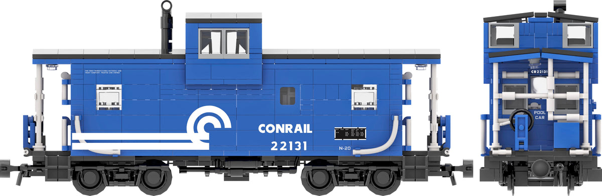 Conrail Decals for the ICC Extended Vision Caboose – Brick Model Railroader