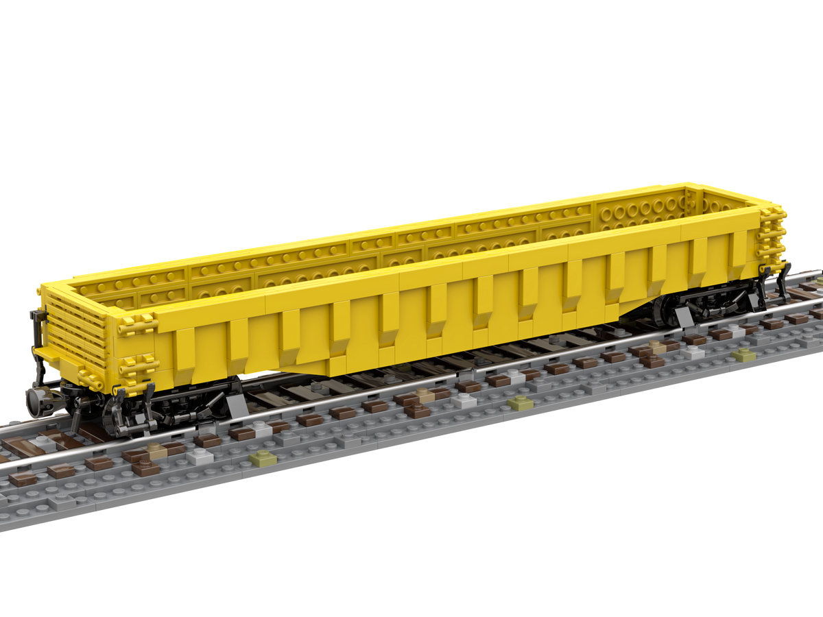 52'-6" 70 Ton Drop-End Gondola Premium Instructions – Brick Model ...