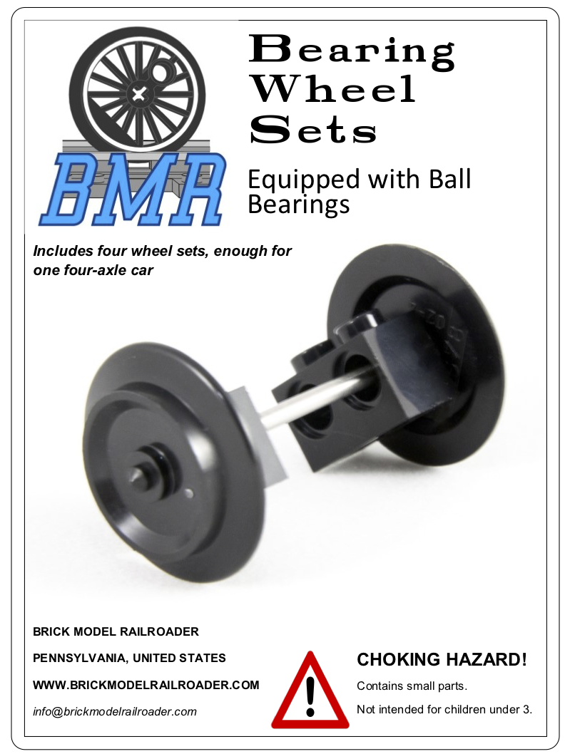Ball Bearing Wheel Sets – Brick Model Railroader